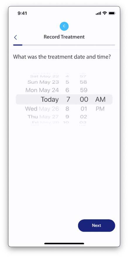 How to record a treatment in the Robust Health app | – Robust Health by ...